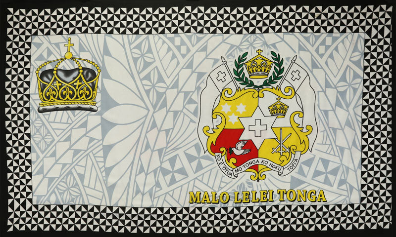 Malo Lelei Tonga Crown Sarong | Islands Fabric